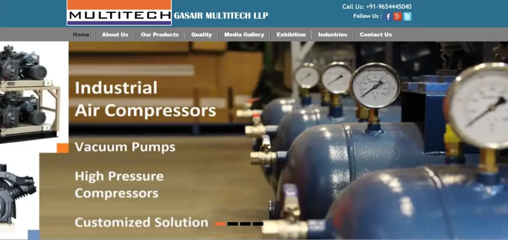 Top 10 Gas Compressor Manufacturers In India - Minnuo Compressor
