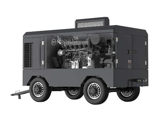 Portable Diesel Engine Air Compressor - Minnuo Compressor