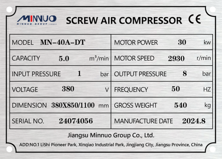 How To Calculate the CFM to kW Ratio of an Air Compressor - Minnuo ...
