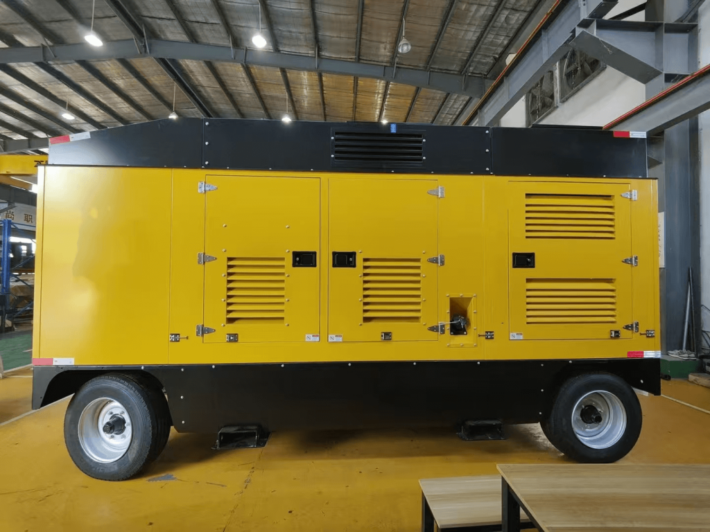 Diesel Generator-Powered Screw Air Compressors for Remote African Areas ...
